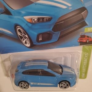 Hot Wheels | Toys | Ford Focus Rs Baby Blue Hot Wheels Hatchbacks ...